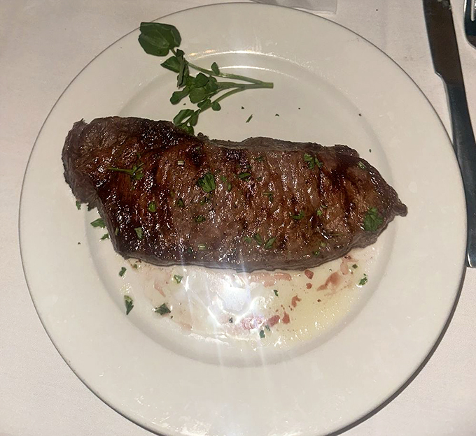 The Boston Strip: proving that sometimes, the best things in life are simple, straightforward, and cooked to juicy perfection.