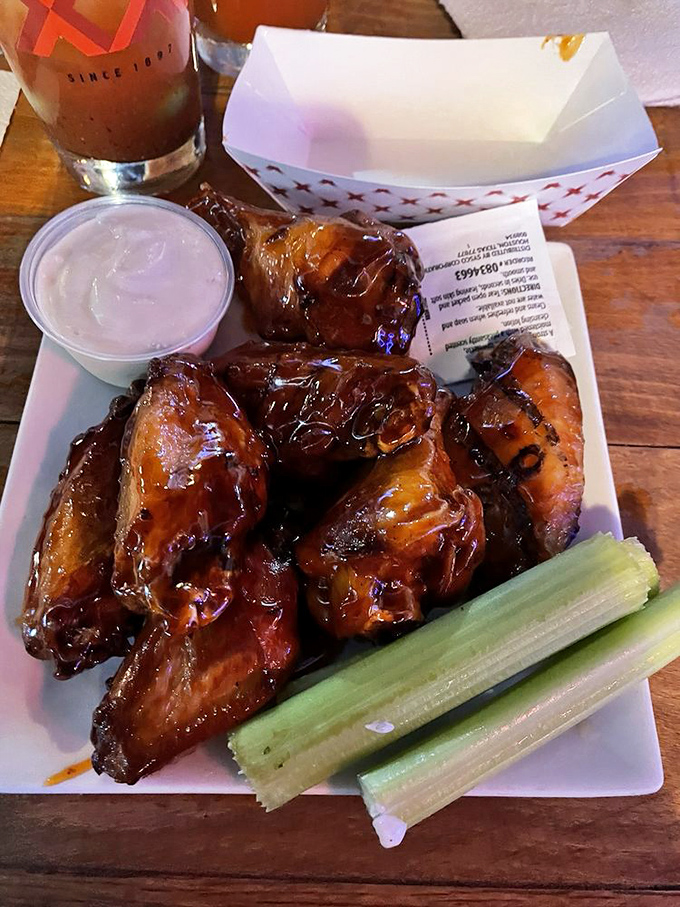 Bourbon-glazed wings: where Southern charm meets Midwest comfort. These babies are so sticky-sweet, you'll need a napkin... or ten.