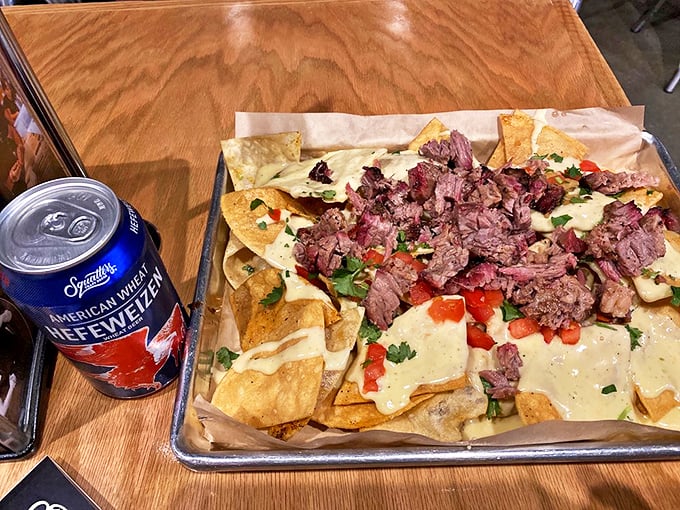 Nachos gone wild! These brisket-loaded chips are what happens when Tex-Mex and BBQ have a delicious love child.
