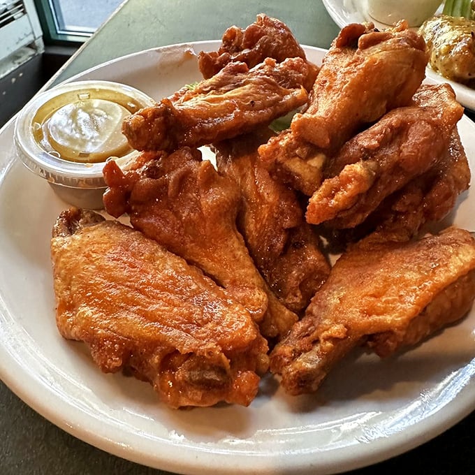 Wing platters so generous, you'll need to stretch before diving in. Finger-licking good doesn't even begin to cover it.