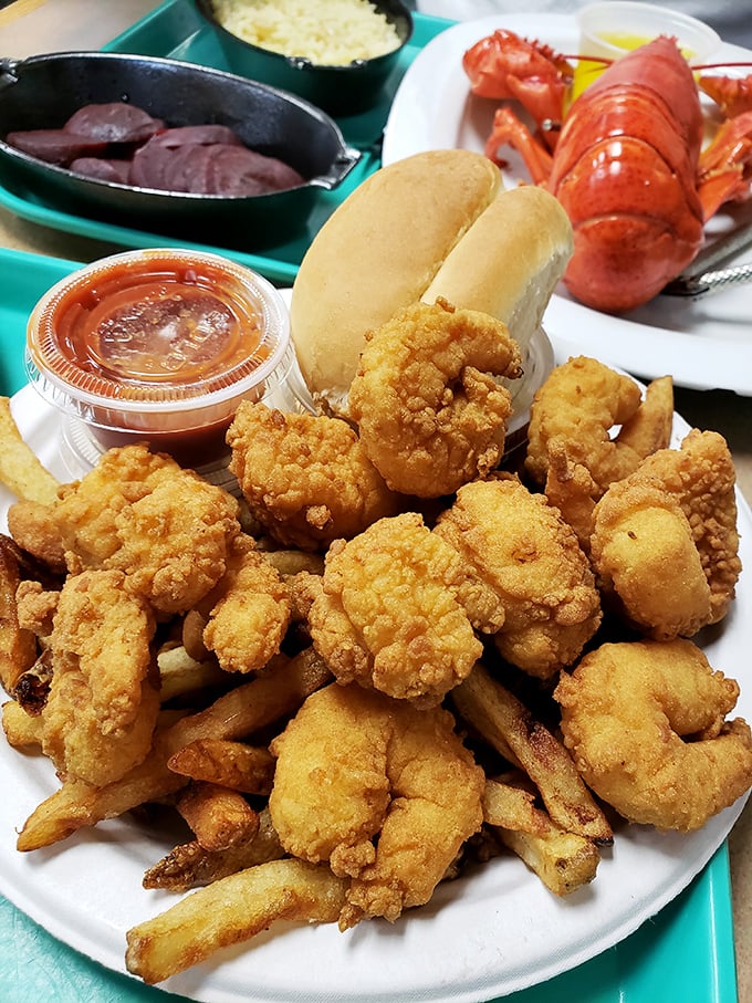 The Captain's Platter: where indecision meets deliciousness. It's like a greatest hits album, but for your taste buds.