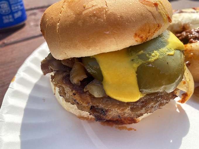 Behold, the cheeseburger of your dreams! Melty, messy, and marvelous – it's comfort food that hugs you from the inside out.