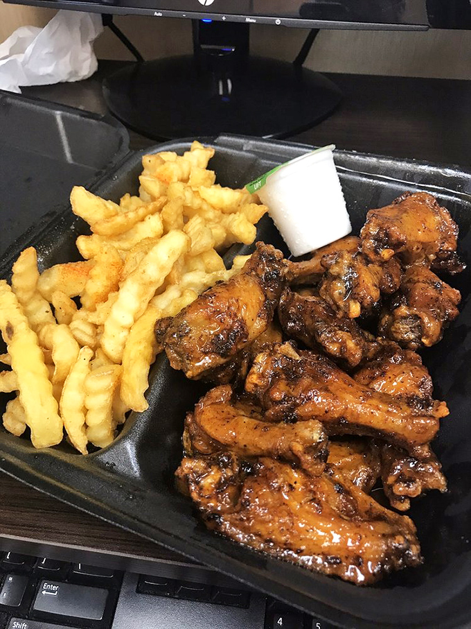 Wings so good, they'll make you forget about your diet resolutions. Crispy, saucy, and utterly irresistible – resistance is futile!
