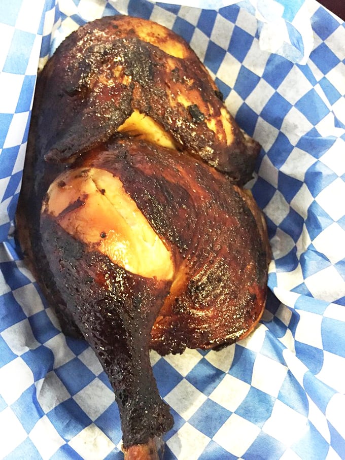 This bird has flown&hellip; right onto my plate! Golden, crispy, and juicier than the latest Alaska gossip. Finger-lickin' good doesn't even begin to cover it.