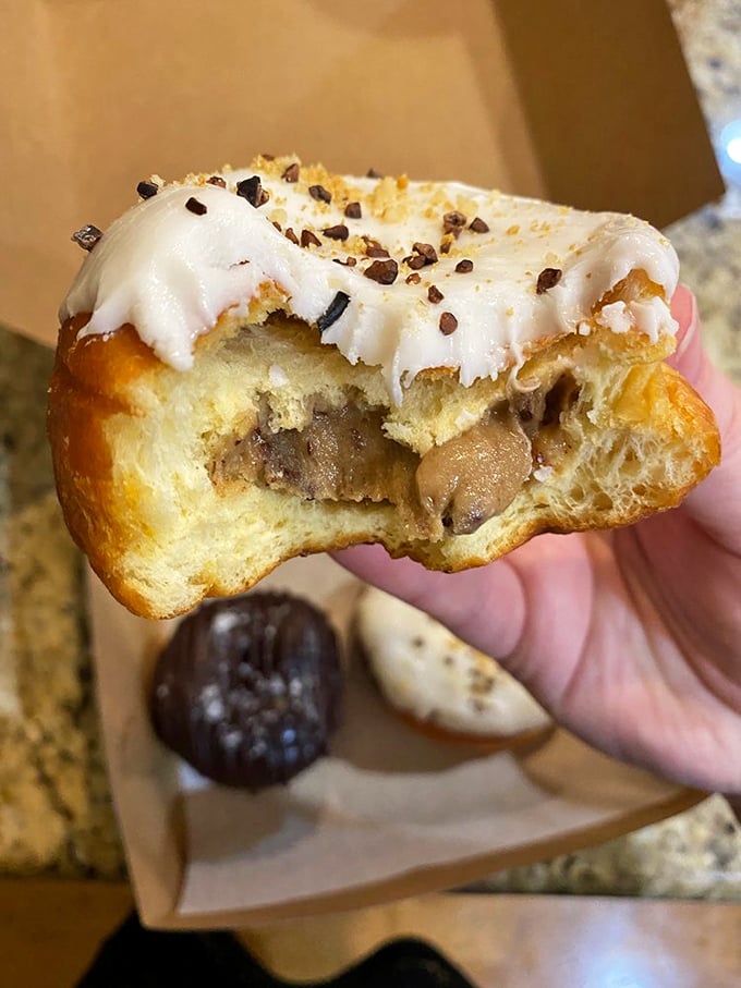 Cookie meets donut in a match made in dessert heaven. It's like your childhood dreams grew up and got a culinary degree.