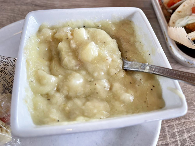 Close-up on comfort in a bowl. This chowder's so chunky, it's practically a seafood stew in disguise.
