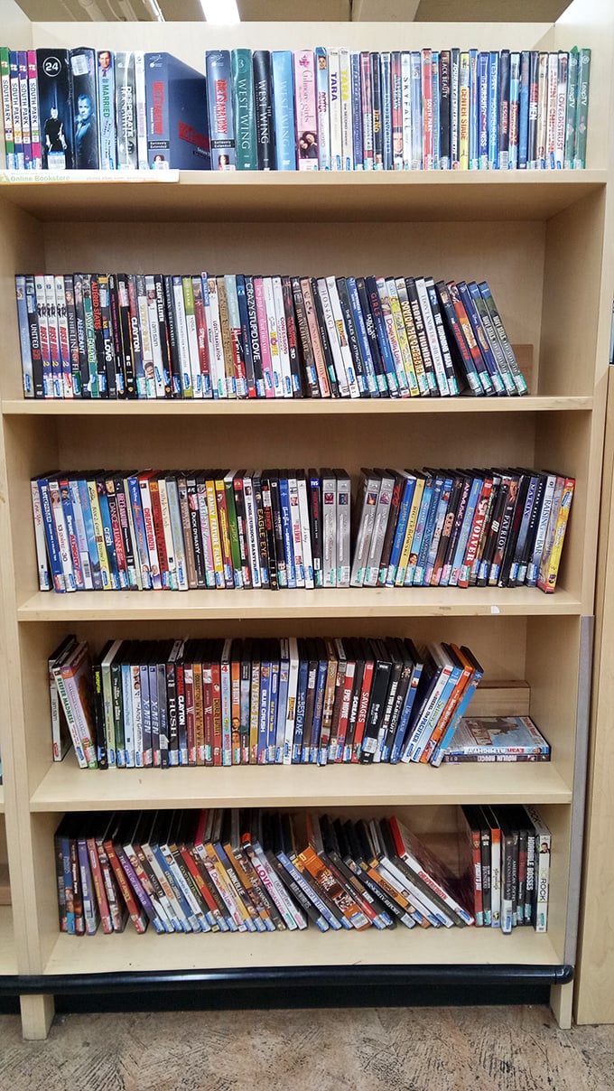 DVD heaven or a time capsule of forgotten flicks? Either way, it's a cinephile's dream and a nostalgia trip all rolled into one.