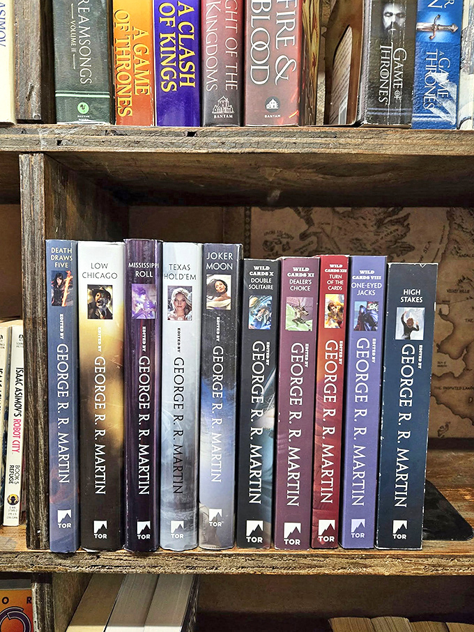 Winter is coming... and so are endless hours of reading! George R.R. Martin's epic tales stand ready to transport you to Westeros.