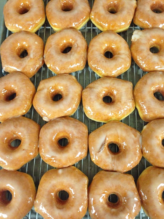 Glaze for days! These golden rings of joy are so perfect, they could make Homer Simpson weep with delight.