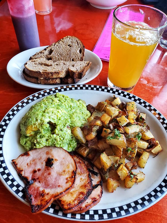 Not your grandma's ham and eggs! This green eggs and ham dish would make Dr. Seuss proud &ndash; and your taste buds even prouder.