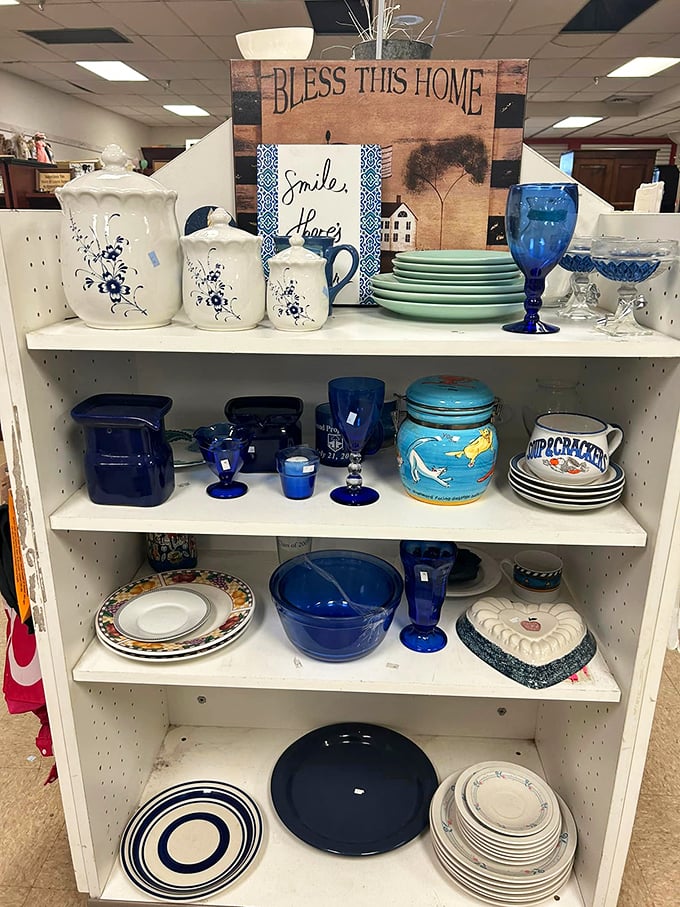 "Kitchen dreams are made of these. From kitschy to classy, this shelf is serving up some serious home decor goals."