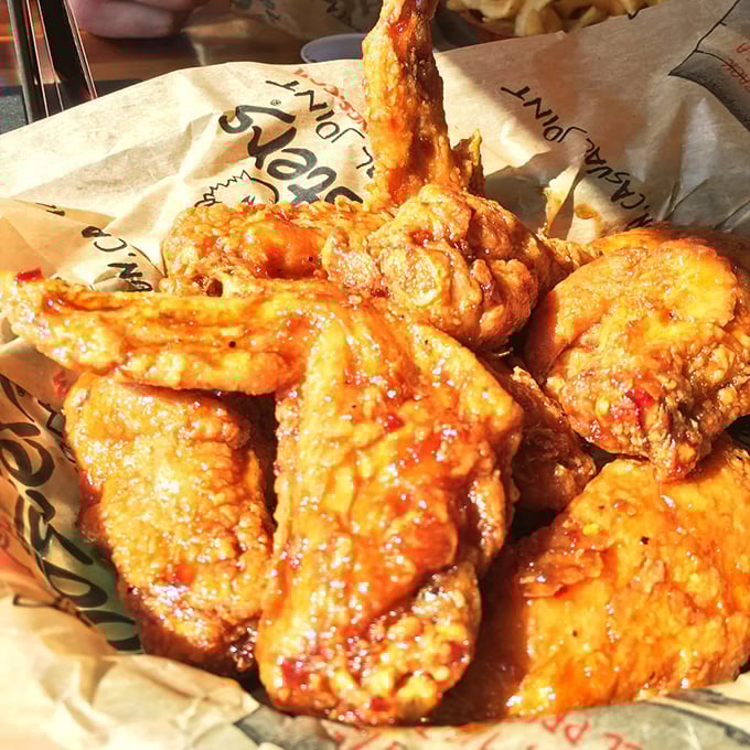 Korean BBQ wings so good, they'll make you question everything you thought you knew about poultry. Finger-licking philosophy, anyone?