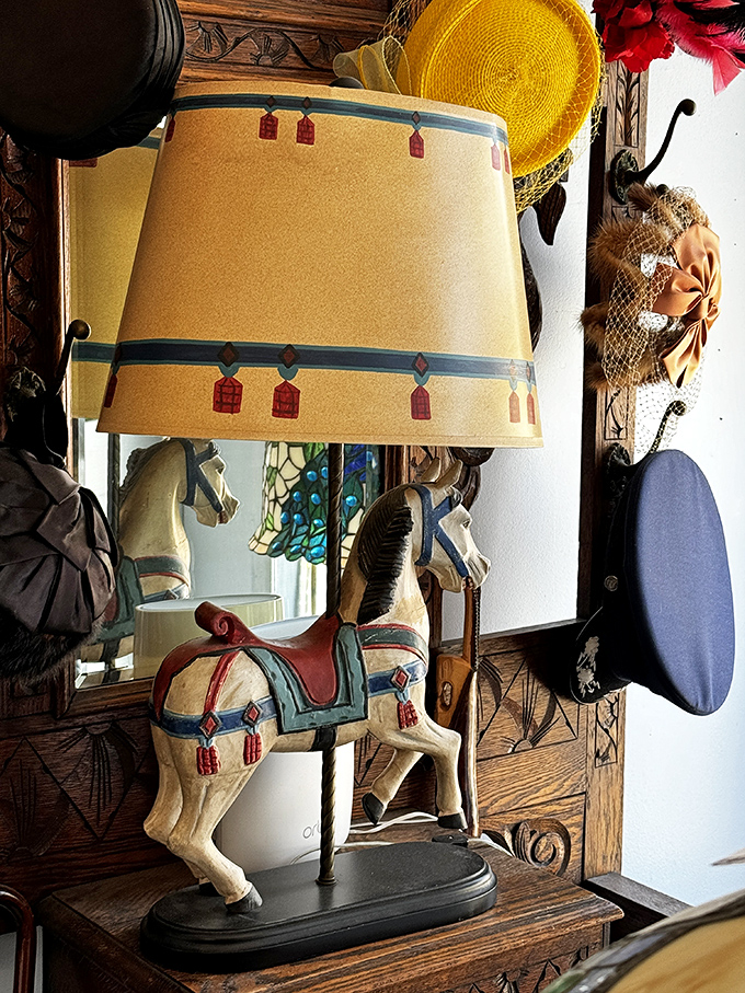 Illuminating the past, one vintage lamp at a time. These aren't just light fixtures; they're conversation starters with a warm, nostalgic glow.