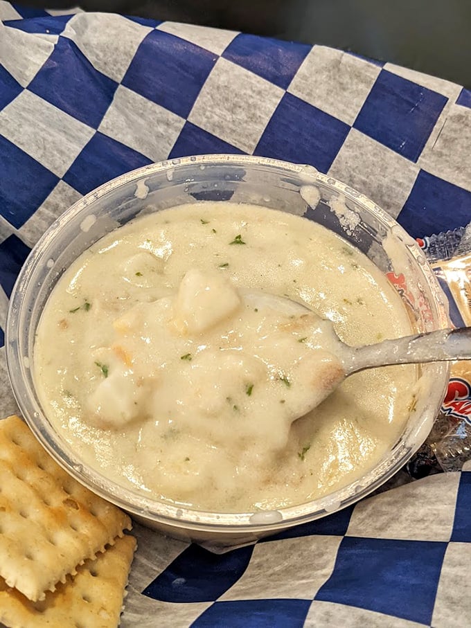 New England, meet West Virginia! This chowder is so authentic, you'll swear you can hear seagulls in the distance.