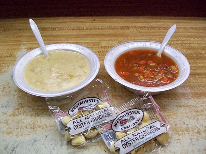 The great chowder debate, settled! Why choose between Manhattan and New England when you can have both? It's like the UN of soups!