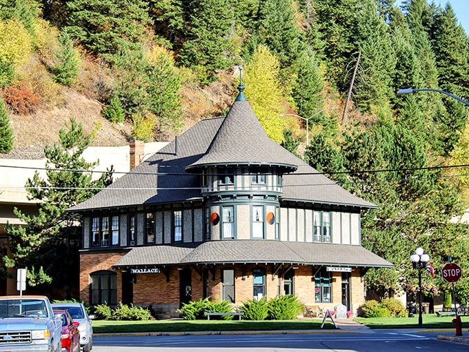 All aboard the nostalgia express! The Northern Pacific Depot Museum is a first-class ticket to Wallace's railroad heyday.