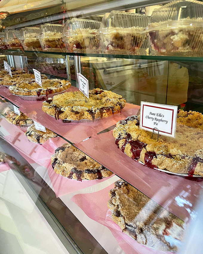 Pie-eyed and proud of it! These golden-crusted beauties are lined up like sweet soldiers, ready to march straight into your heart (and stomach).