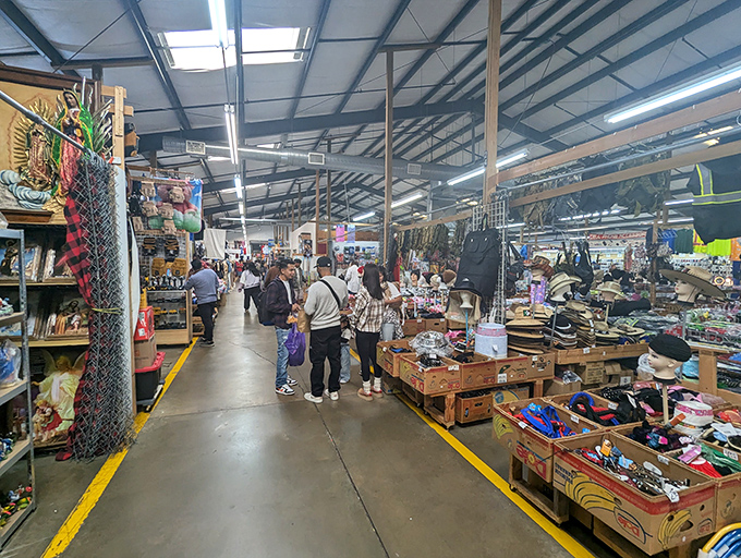 Welcome to the treasure hunt Olympics! Shoppers navigate aisles with the determination of Indiana Jones and the eagle eyes of Sherlock Holmes.