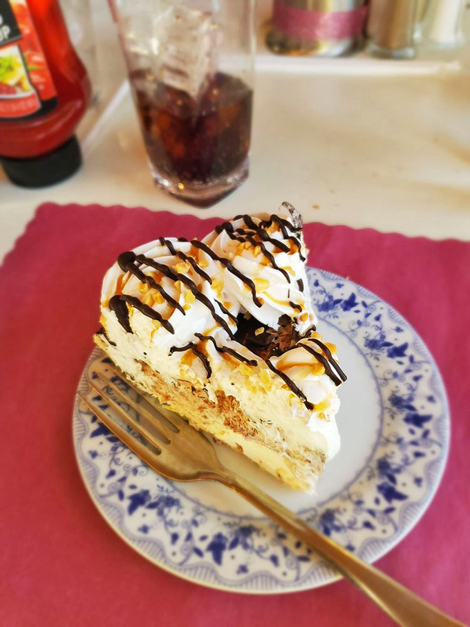 Snickers cream pie that would make your dentist weep and your cardiologist write angry letters. Worth every delicious bite.