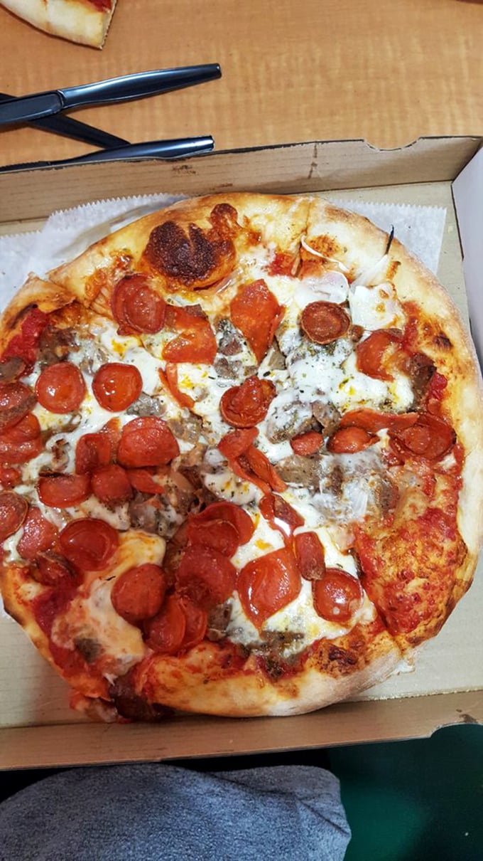 Meet the Steve's Special: a pizza so loaded, it's like the entire Italian countryside decided to throw a party on your plate.