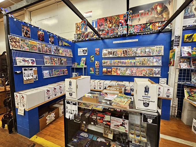 Holy collectibles, Batman! This superhero haven is where comic book dreams come to life. Caped crusaders and masked marvels, assemble!