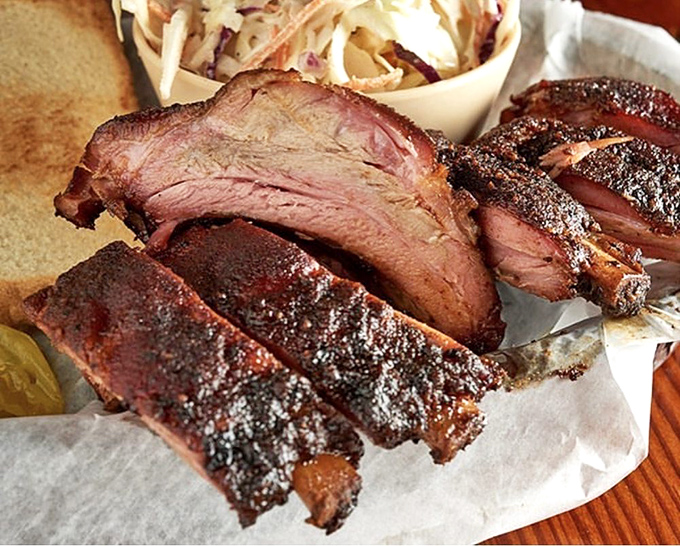 These ribs aren't just fall-off-the-bone tender; they're practically doing the cha-cha slide right off the plate!