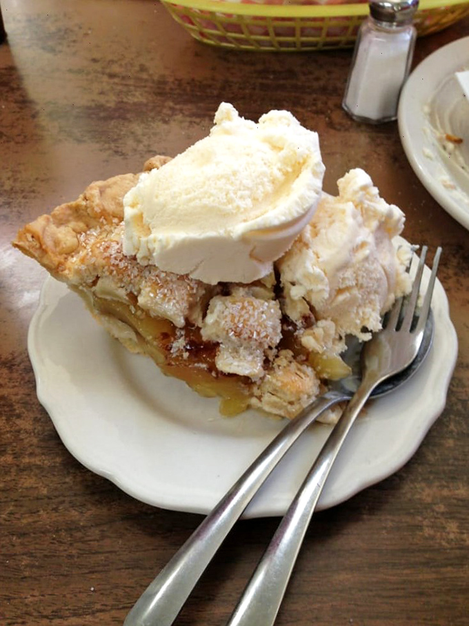 Move over, Newton &ndash; this apple pie's about to drop some serious flavor gravity. Golden, flaky, and piled high enough to make Sir Isaac blush.