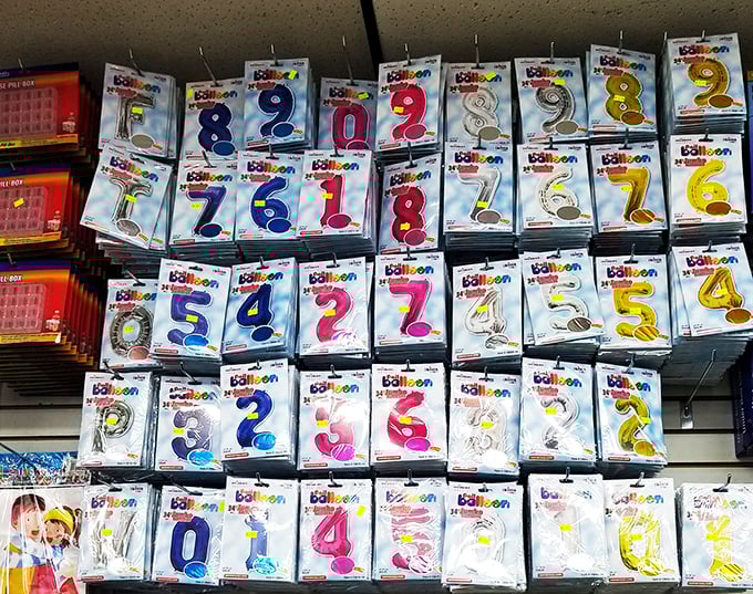 Numbers that pop and colors that fizz &ndash; these balloons are ready to party harder than your wallet after shopping here.