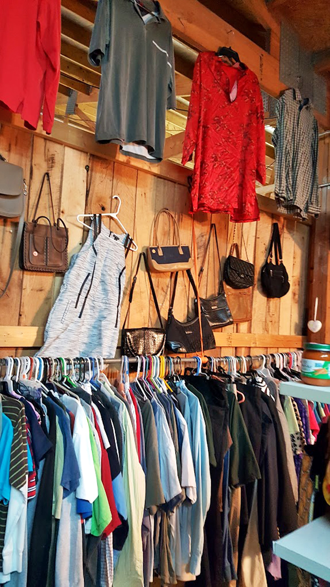 Fashion time machine! From vintage threads to modern finds, this clothing corner is where style meets nostalgia in a fabulous dance.