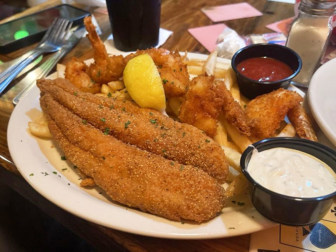 This isn't your average fish fry. Golden, crispy perfection that would make Poseidon himself swap his trident for a fork.