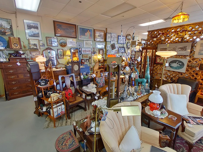 It's like "Mad Men" meets "Hoarders," but in the best possible way. Don Draper would feel right at home in this mid-century paradise.