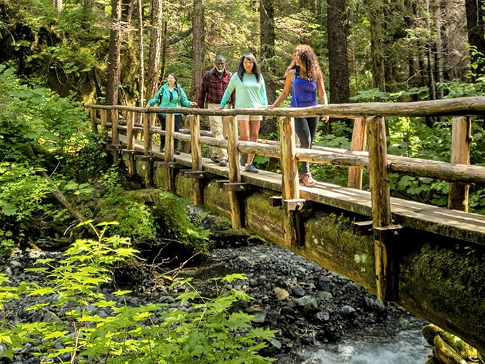 Who needs a stairmaster when you've got Sitka's trails? Nature's gym comes with a view that beats any TV screen.
