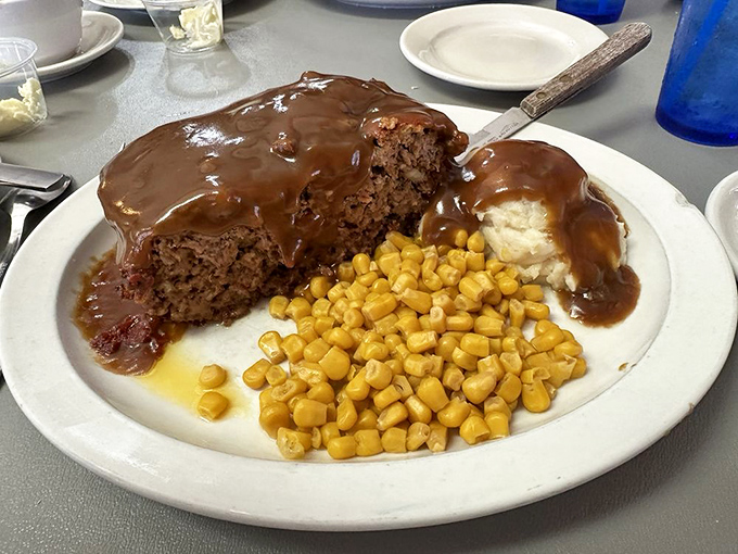 Meatloaf that could make your grandma jealous! This hearty platter is a hug for your taste buds, complete with a side of childhood memories.