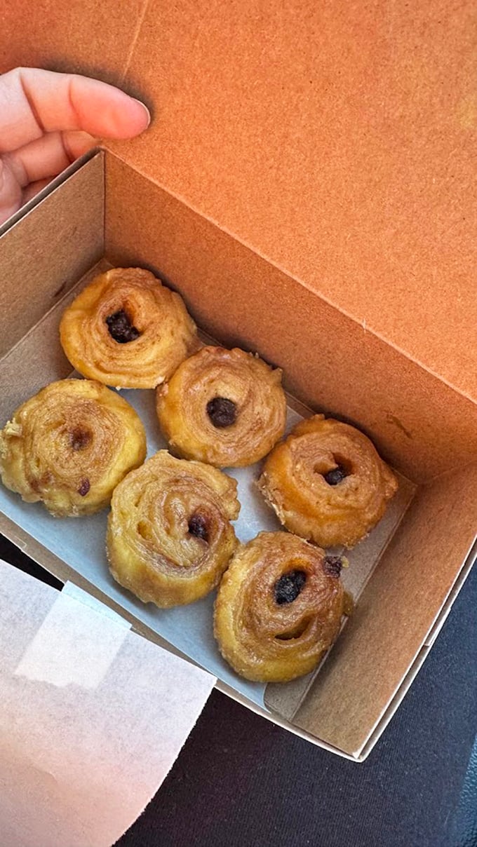 Mini cinnamon rolls: Because sometimes you want to feel like a giant, and other times you just want to eat six "small" pastries guilt-free.