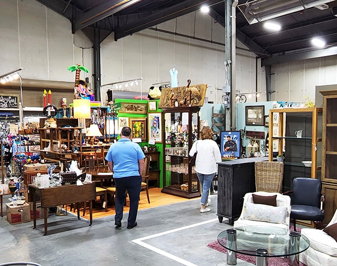 Treasure seekers in their natural habitat, navigating a sea of memories. Watch as they uncover hidden gems among the chaos.