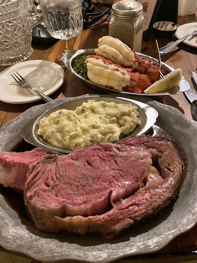 Mashed potatoes, meet your soulmate. This prime rib is so tender, it practically melts on the plate. Fork and knife? Optional.