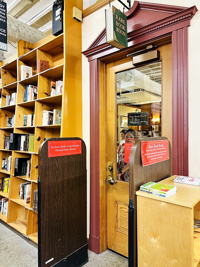 The Rare Book Room: where first editions are treated like A-list celebrities. It's the Fort Knox of the literary world, minus the gold bars.