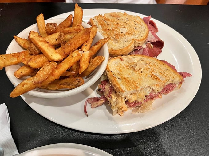 This Reuben doesn't just whisper "eat me" &ndash; it belts out a Broadway-worthy number complete with cheese-pull choreography.