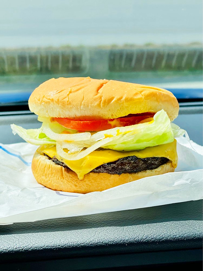 The Royal treatment! This burger's got more layers than a Shakespeare play, and twice the drama.