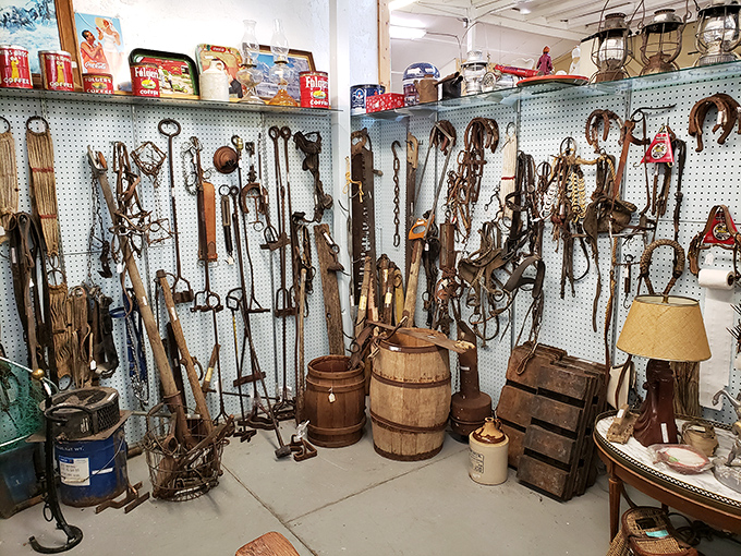 Holy hardware, Batman! This collection of vintage tools could build a time machine or at least fix up that creaky porch swing.