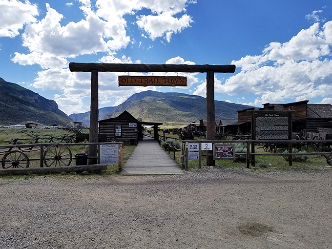 Old Trail Town: Authentic frontier living, minus the dysentery. It's like "Little House on the Prairie" meets "Westworld" &ndash; but safer!