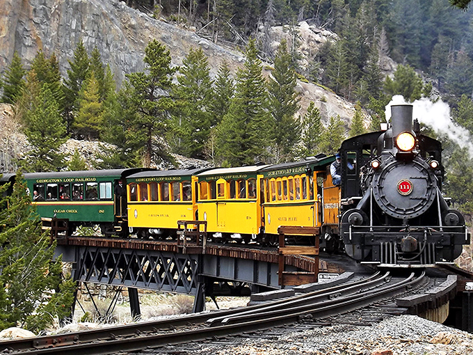 All aboard the time-travel express! Georgetown's Loop Railroad is like Disneyland's Thunder Mountain, but with real history and without the long lines.