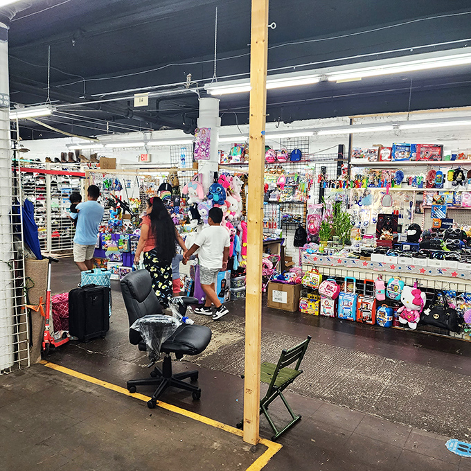 It's not just shopping; it's a social event. Watch as strangers become friends over shared excitement for funky finds.