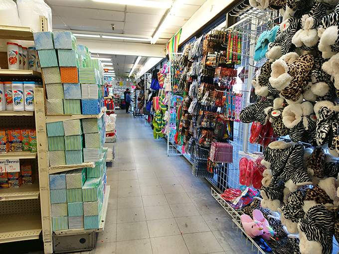 A shopper's paradise where every turn reveals a new surprise. It's like a scavenger hunt, but you win with every find!