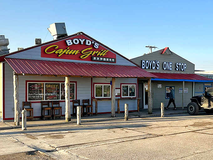 Boyd's One Stop: The convenience store that decided to have a seafood identity crisis. Spoiler alert: We're all winners in this delicious dilemma.