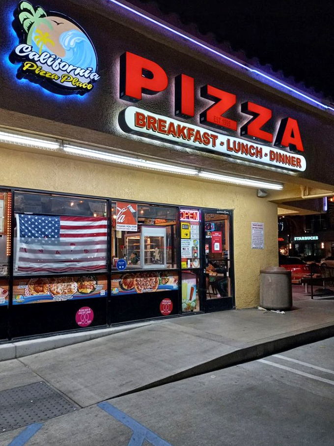 From sunrise to sunset, California Pizza Place has your back. It's like the Swiss Army knife of pizzerias &ndash; always ready, always delicious!