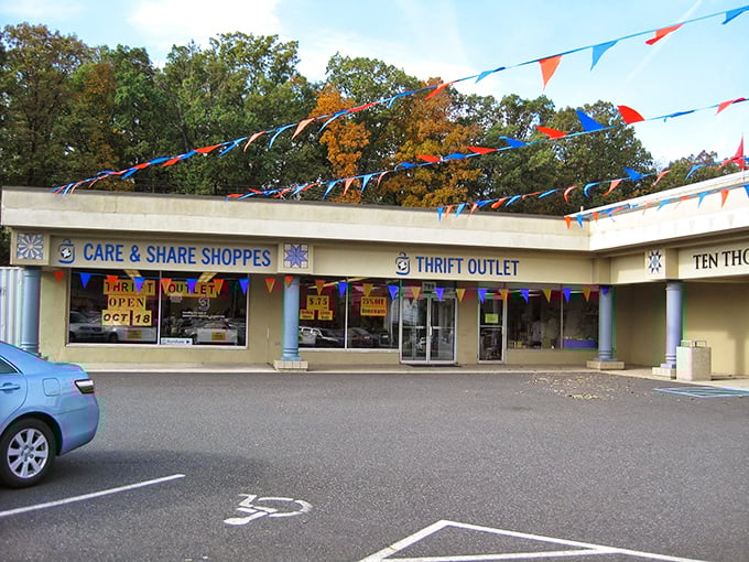 Care & Share: Where every purchase tells a story! This Souderton gem is a labyrinth of lovely leftovers. It's like a treasure hunt with air conditioning!