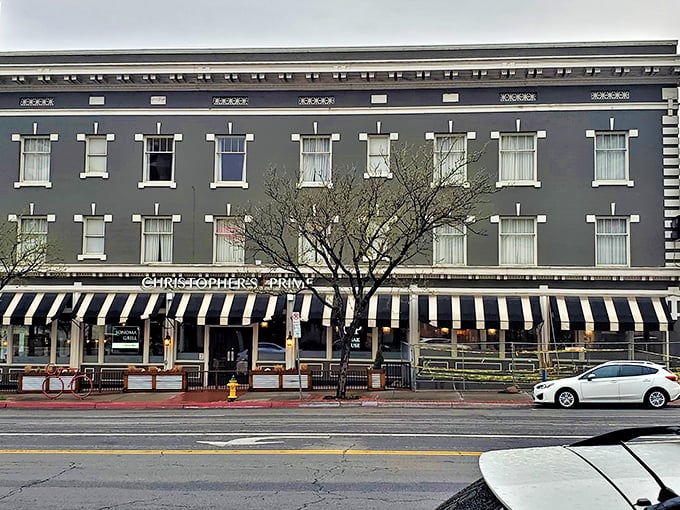 Christopher's Prime: Where sophistication meets sizzle. It's like the Downton Abbey of steakhouses, but with better food!