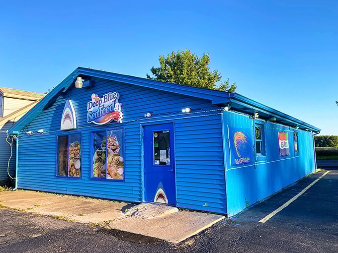 Deep Blue Seafood: So colorful, you'll feel like you've dived into an animated ocean adventure. Nemo would approve!