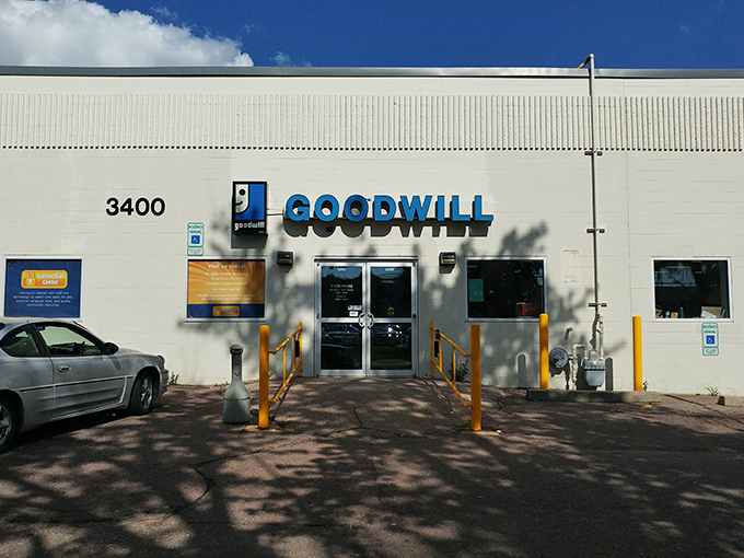 Goodwill: The final frontier. These are the voyages of the thrift store Enterprise, boldly going where no bargain has gone before!